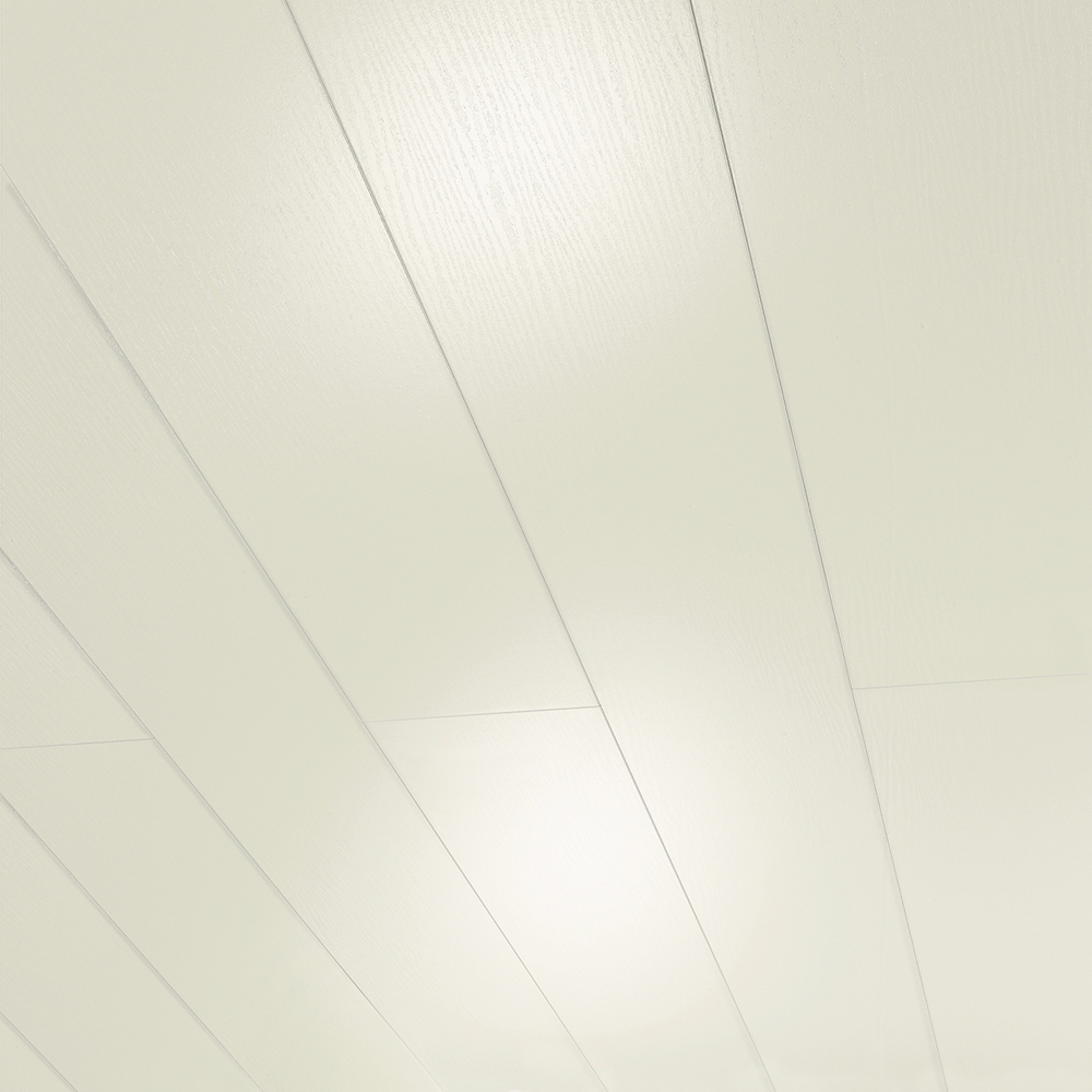 PARADOR Paneele Wand Decke MilanoClick Esche weiß glänzend geplankt ...