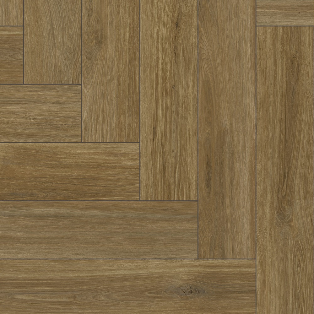 Falquon Vinylboden Fischgrät Klick Vinyl "Herringbone" Calm Oak Eiche Holzoptik P6003HB ...